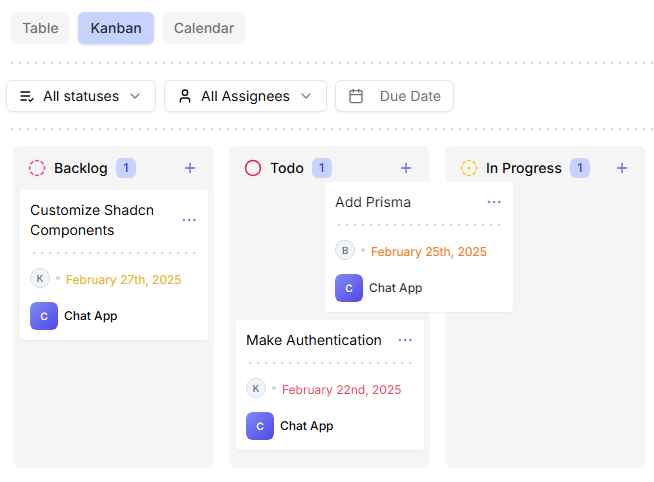 TaskFlow - Agile Project Management